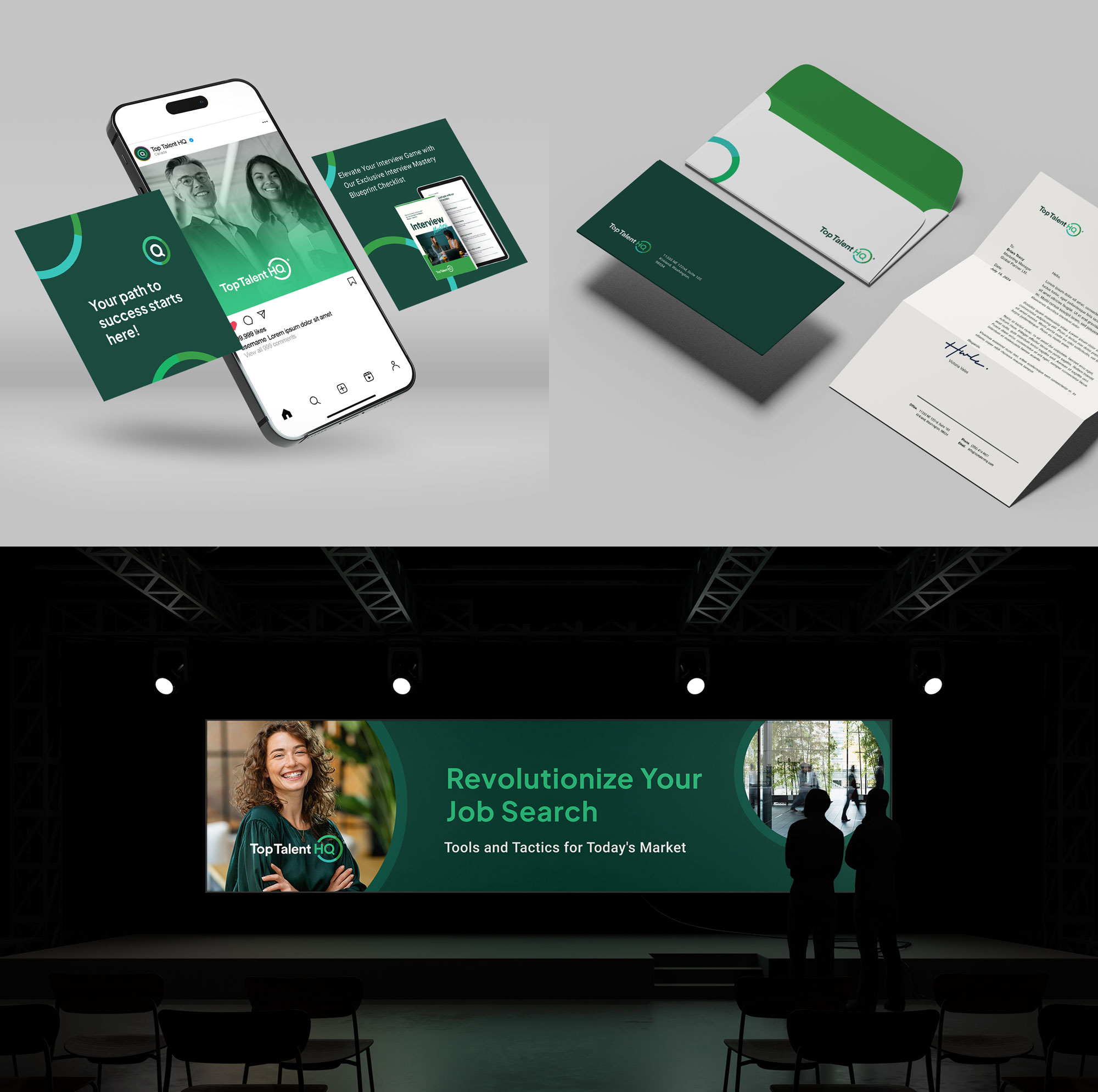 Top Talent HQ - Branding & Website Design
